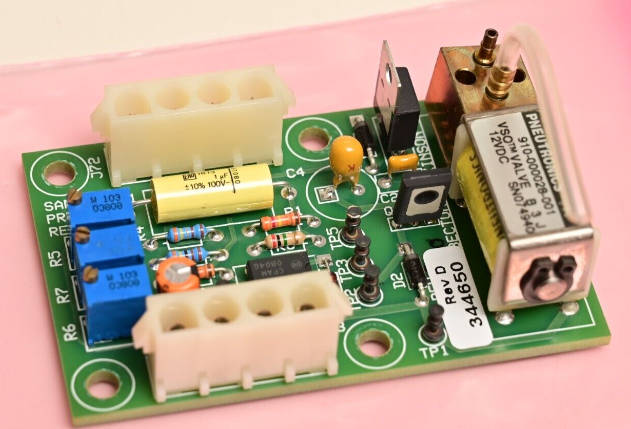 BD LSR II Flow Cytometer Sample Pressure Regulator PCB Pneutronics 12V ...